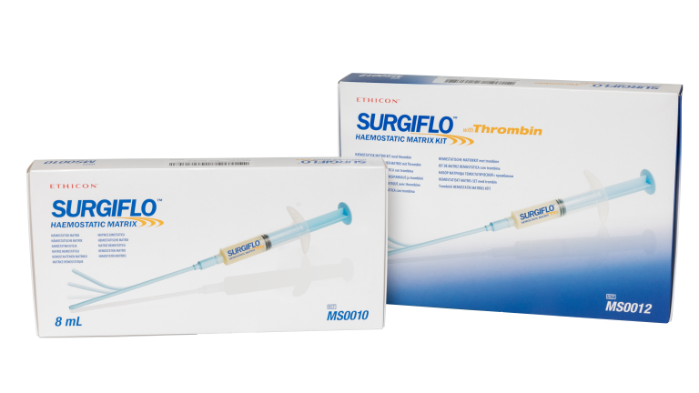 SURGIFLO™ Haemostatic Matrix (MS0010) and SURGIFLO™ Haemostatic Matrix ...